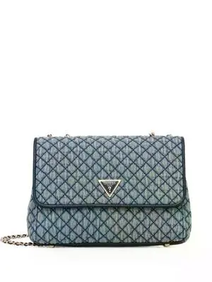Guess Giully Quilted Crossbody Bag - Blue