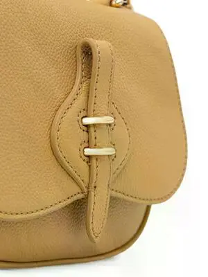 COCCINELLE Grainy Leather Shoulder Bag - Yellow