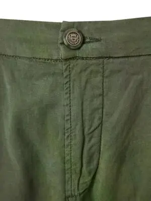 RICHARD J. BROWN Logo-patch Tailored Trousers - Green