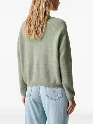American Vintage Vitow Knitted Cardigan - Green