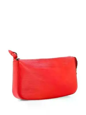 LOUIS VUITTON Pochette Accessoires Nm Epi Leather Clutch Bag - Red