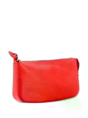 LOUIS VUITTON Pochette Accessoires Nm Epi Leather Clutch Bag - Red