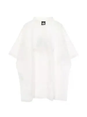 Balenciaga X Adidas 2000 Logo-embroidered T-shirt