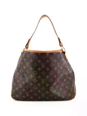 LOUIS VUITTON Monogram Canvas Pm Hobo Bag - Brown