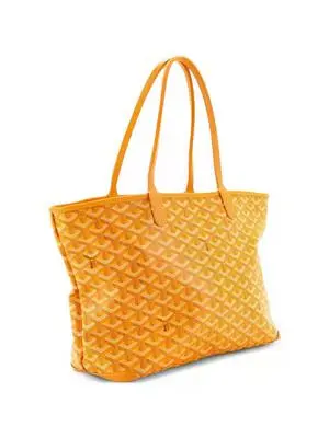 Goyard Artois Pm Tote Bag In Coated Canvas - Yellow