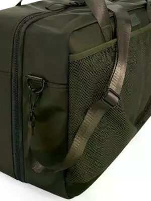 Boggi Milano 3-way Overnight Bag In Technical Fabric - Green