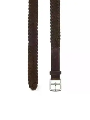 Officine Creative Braided Suede Belt
