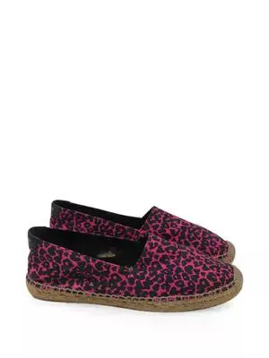 Saint Laurent Animal-print Espadrilles