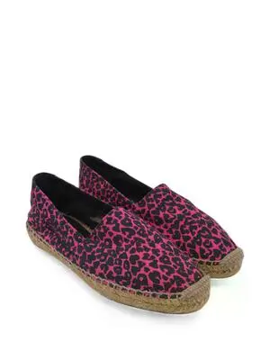 Saint Laurent Animal-print Espadrilles