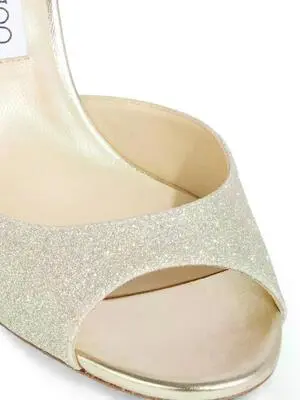 JIMMY CHOO Emsy Glittered Sandals