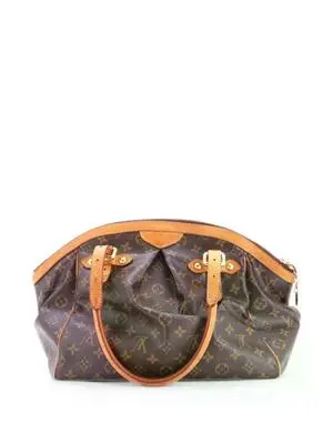 LOUIS VUITTON Tivoli Handbag Monogram Canvas Gm Satchel - Brown