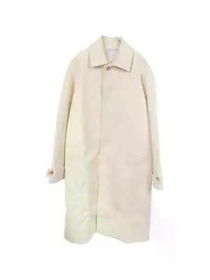 Bottega Veneta 2010s Buttoned-cuff Single-breasted Coat