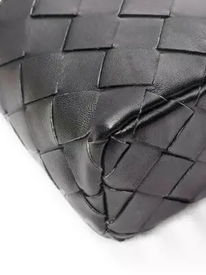 Bottega Veneta 2010s Bang Bang Intrecciato Leather Vanity Bag