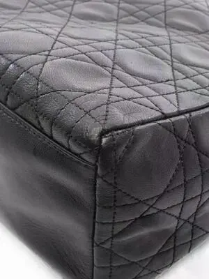 Dior Lady Tote Bag - Black