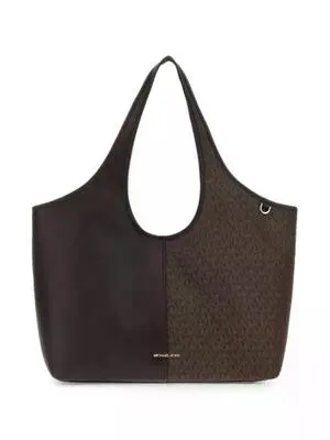 Michael Kors Large Henly Logo Tote Bag - Brown