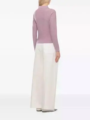 EMME Emmabate Sequin-embellished Polo Top