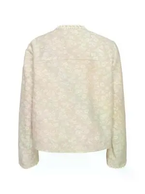 RENLI SU Floral-motif Button-up Jacket