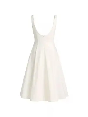 Vince Scoop-back Midi Dress