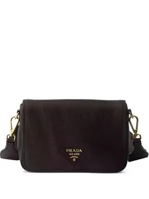 Prada Leather Shoulder Bag - Brown