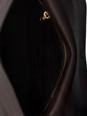 Prada Leather Shoulder Bag - Brown