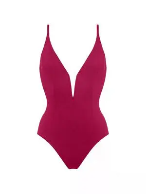 ERES Galbe V-neck Swimsuit - Pink