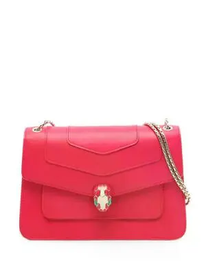 BVLGARI Serpenti Forever Chain Shoulder Bag - Pink