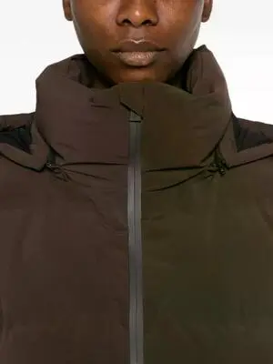 Herno Hooded Quilted Jacket - Brown