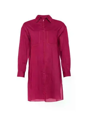 ERES Lighthouse Contrast-trimmed Shirt - Pink