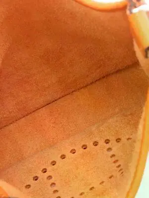 Hermès Tpm Evelyn Clemence Leather Cross Body Bag - Orange