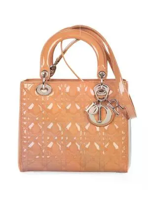Dior Medium Lady Shoulder Bag - Brown