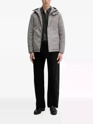 Marc O'polo Hooded Quilted Jacket - Grey