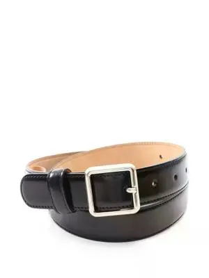 Balenciaga Leather Belt - Black