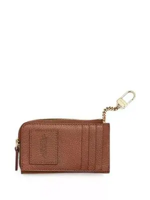 Marc Jacobs Top Zip Multi Pebbled Leather Wallet