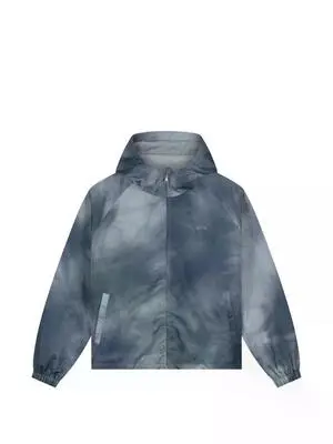 ARTE ANTWERP Cloud-print Hooded Jacket - Blue