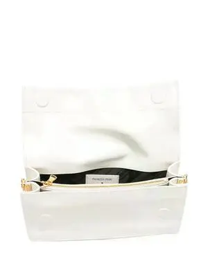 Patrizia Pepe Logo-plaque Clutch Bag