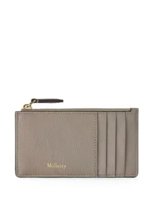 Mulberry Continental Zipped Card Holder - Neutrals