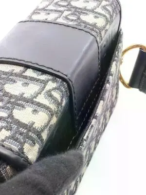 Dior 2000s Oblique 30 Montaigne Shoulder Bag