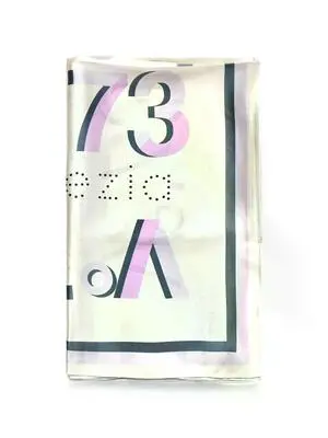 V°73 Logo-print Square Scarf