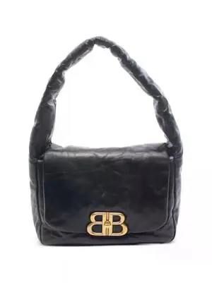 Balenciaga Monaco Shoulder Bag - Black