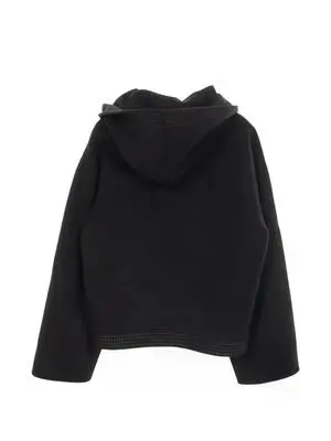 Hermès Cashmere Cardigan With Hood And Buckle Closure