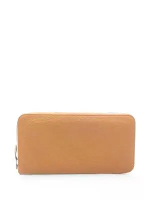 Hermès 2000s Azap Long Togo Wallet - Brown