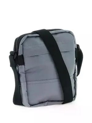 Stone Island Logo Patch Cross Body Bag - Grey