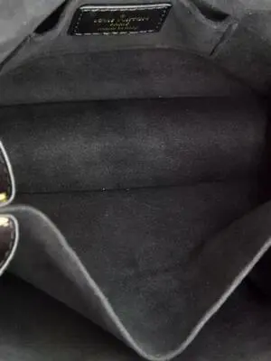 LOUIS VUITTON Dauphine Studded Leather Mini Shoulder Bag