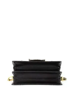 LOUIS VUITTON Dauphine Studded Leather Mini Shoulder Bag