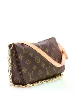 LOUIS VUITTON Monogram Canvas Pochette Accessoires Nm Clutch Bag - Brown
