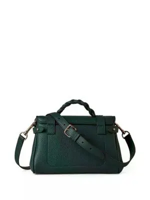 Mulberry Mini Alexa Braided-handle Shoulder Bag - Green