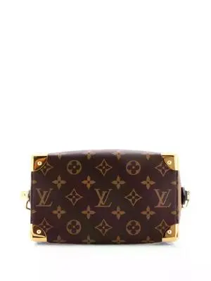 LOUIS VUITTON Speedy Trunk Bag Reverse Monogram Canvas 20 Satchel