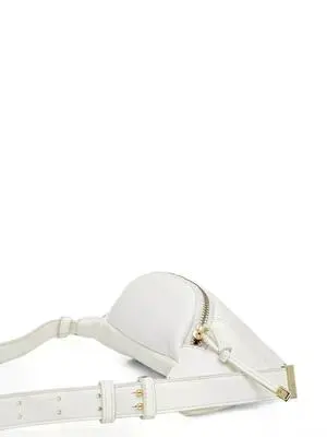 Armani Exchange Logo-plaque Belt Bag - White
