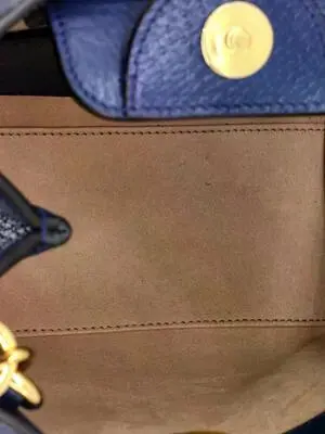 Gucci Diana Mini Tote Crossbody Bag Bamboo Handle - Blue