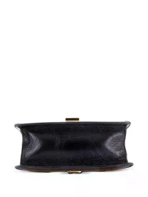 Gucci Sylvie Gg Velvet Mini Satchel Top Handle Bag